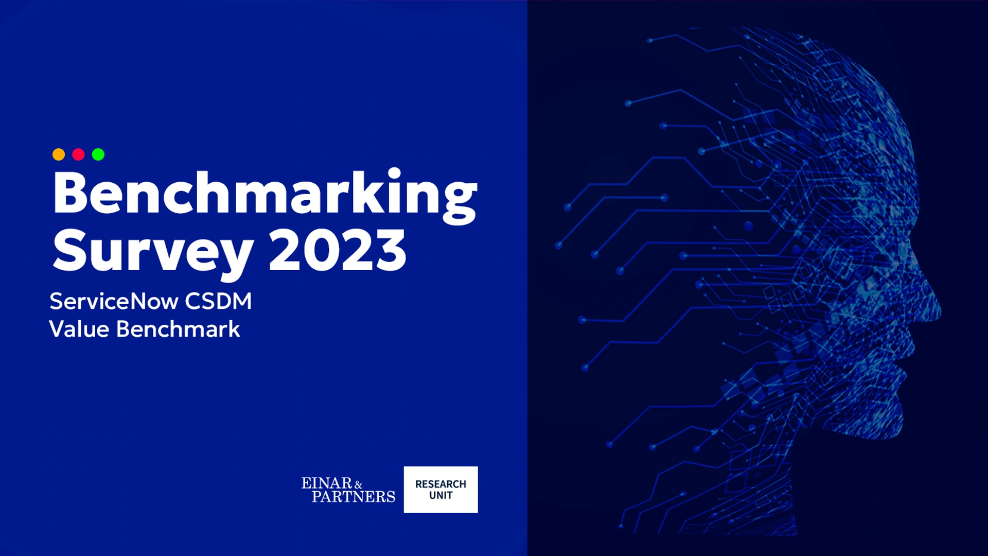 The Value of ServiceNow CSDM Survey – Einar & Partners Research Unit